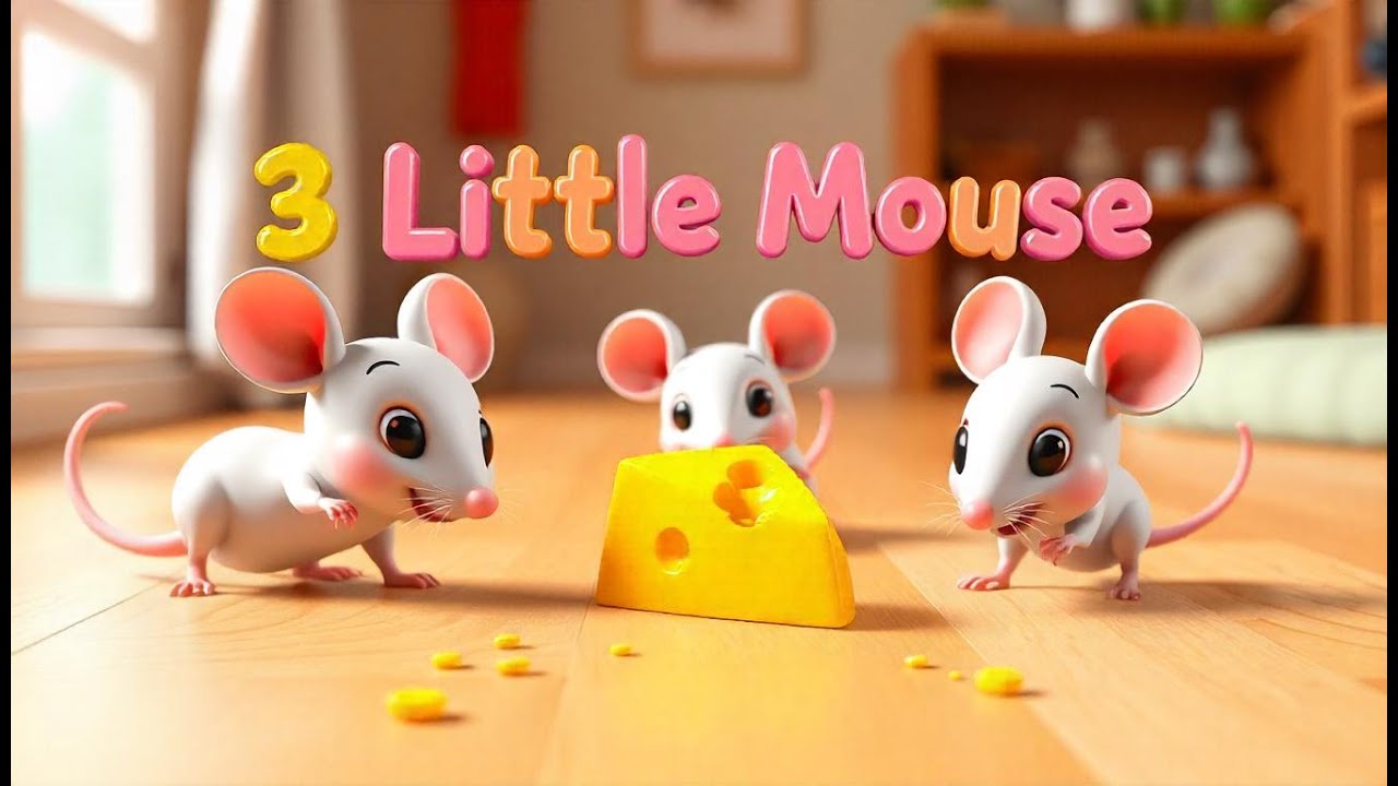 Fun3Tunes - 3 Little Mice | Kids Songs | Kid Poems - YouTube