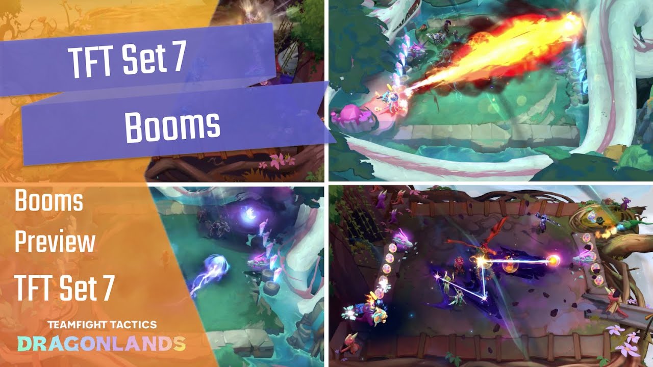TFT Set 7 Booms Review | Teamfight Tactics Set 7 Dragonlands - YouTube