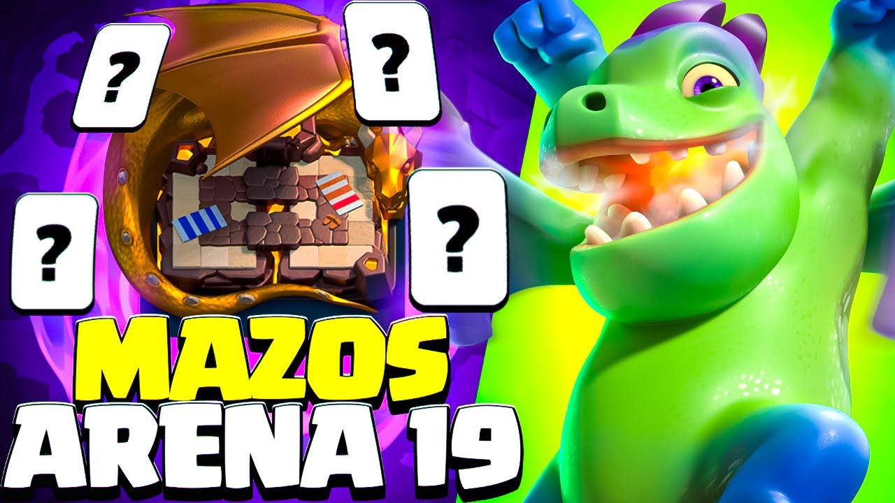 LOS 3 MEJORES MAZOS PARA ARENA 19 EN 2025 CLASH ROYALE - YouTube