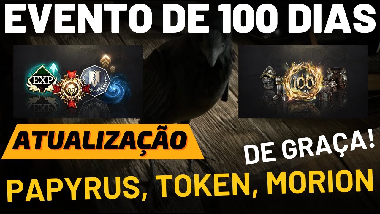 NIGHT CROWS - EVENTO MAIS TOP DE TODOS - TOKEN DE ASCENÇÃO , PAPYRUS E ...