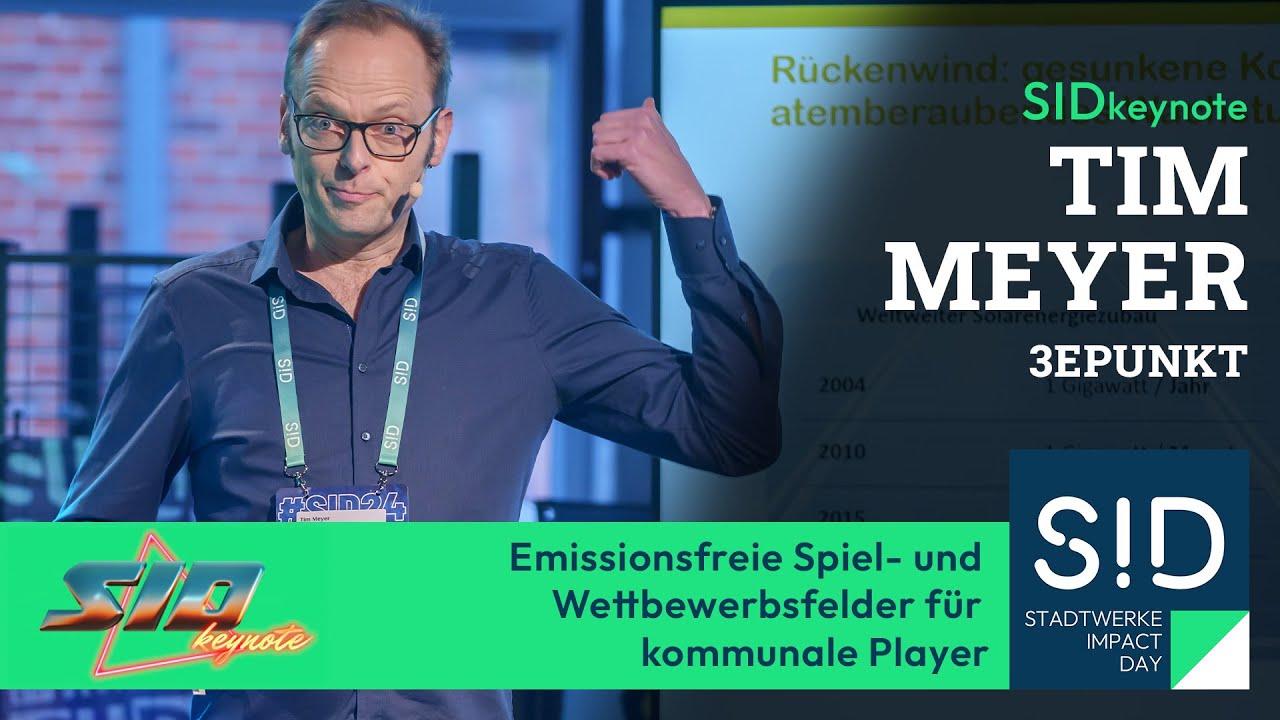 SID2024 Keynote | Tim Meyer: Emissionsfreie Spiel- und Wettbewerbsfelder für kommunale Player ...