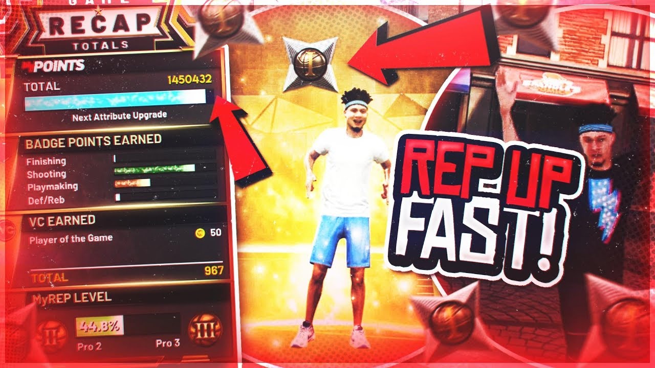 HOW TO REP UP FAST IN NBA 2K20😱HIT ALLSTAR IN 1 DAY!!! - YouTube