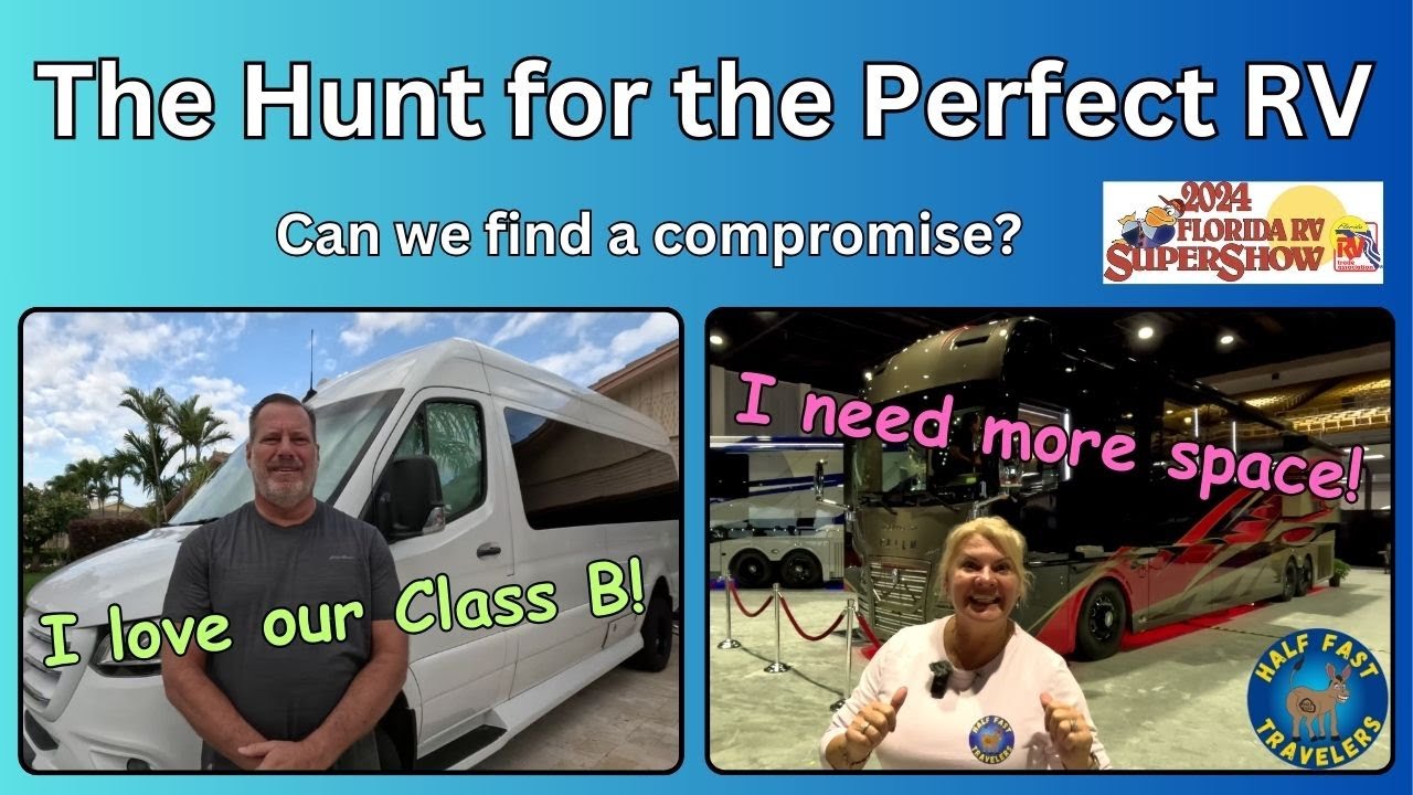 Will we find the Perfect RV at the 2024 Florida RV Supershow? - YouTube