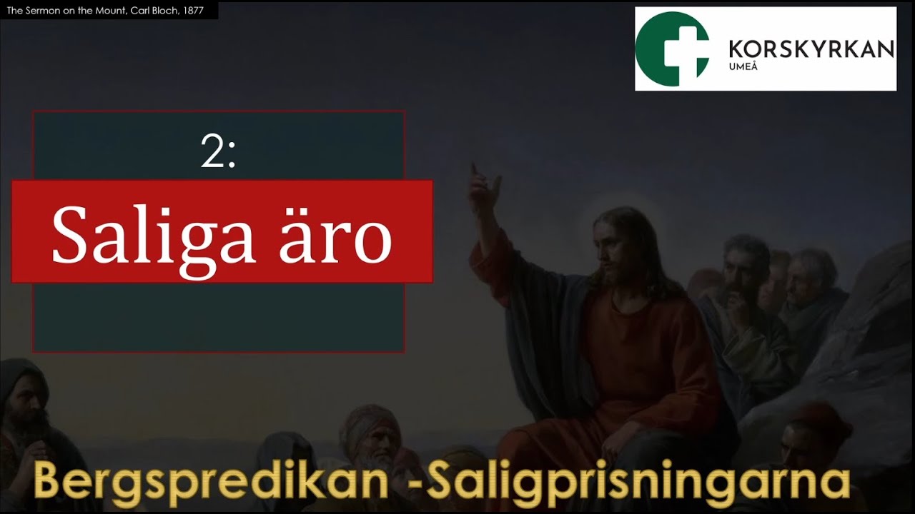 Saligprisningarna video 2 - Saliga äro - YouTube