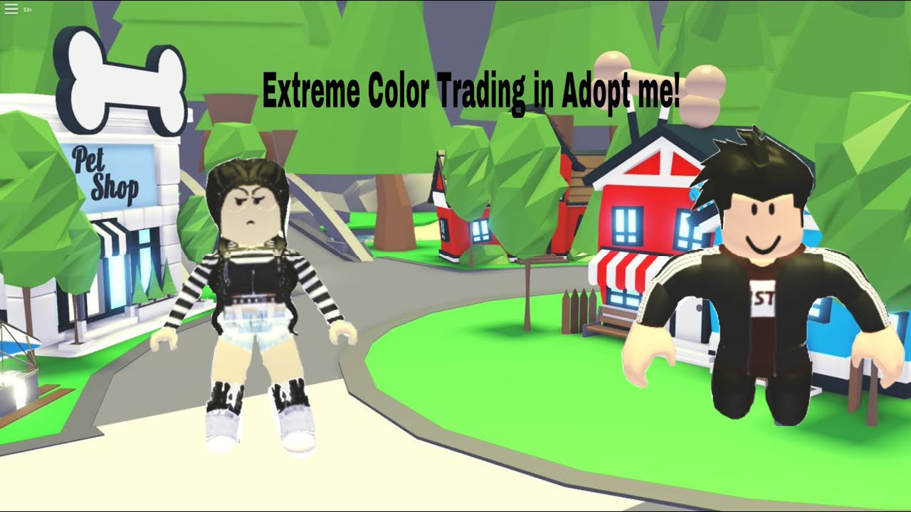 Adopt me color trading - YouTube