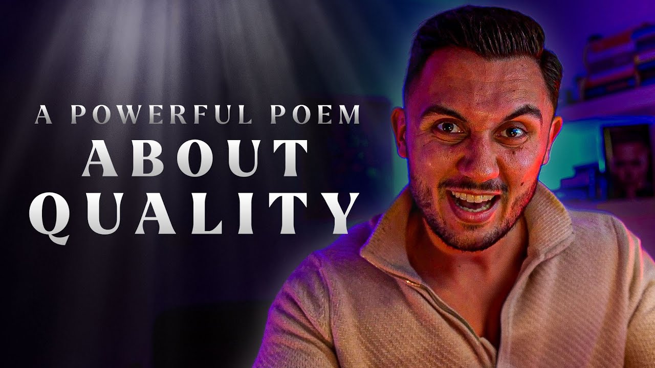A Powerful Poem about Quality - YouTube