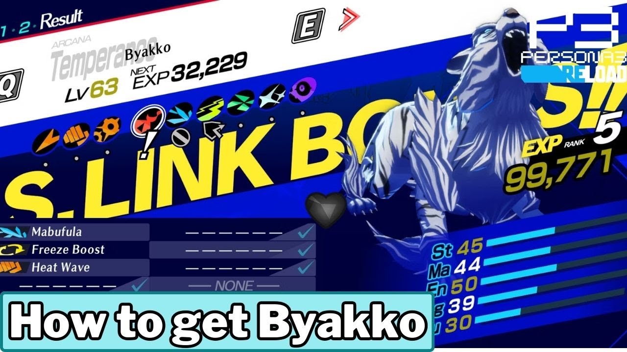 Persona 3 Reload - How to get Byakko - YouTube
