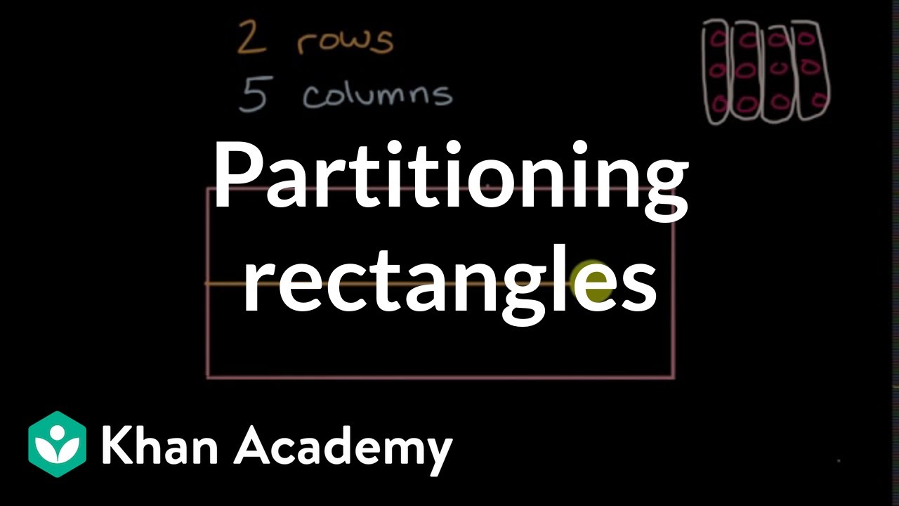 Partitioning rectangles - YouTube
