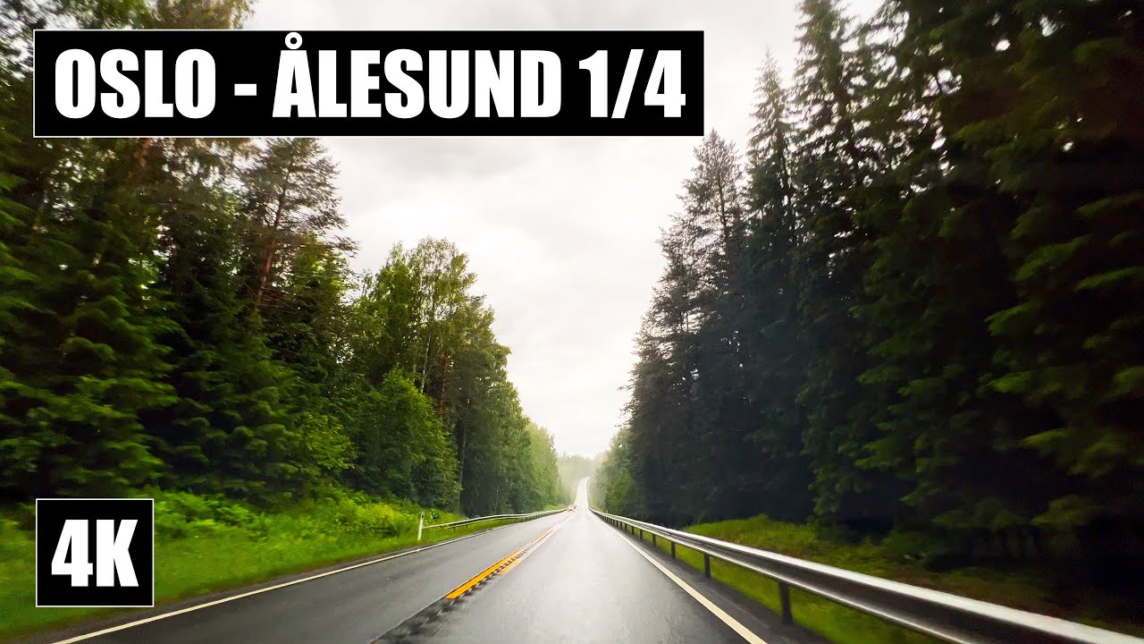 Driving From Oslo To Ålesund | Part 1 of 4 | 4K - YouTube