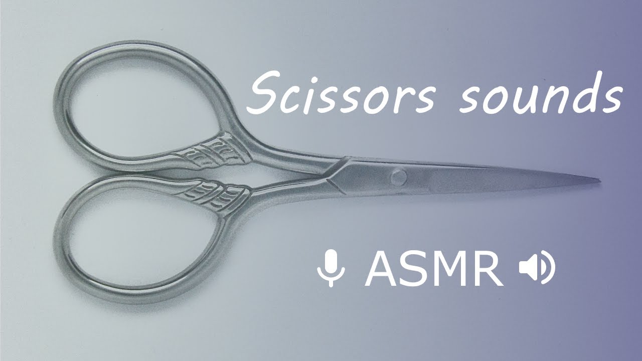 Relaxing and satisfying scissors sounds | ASMR - YouTube