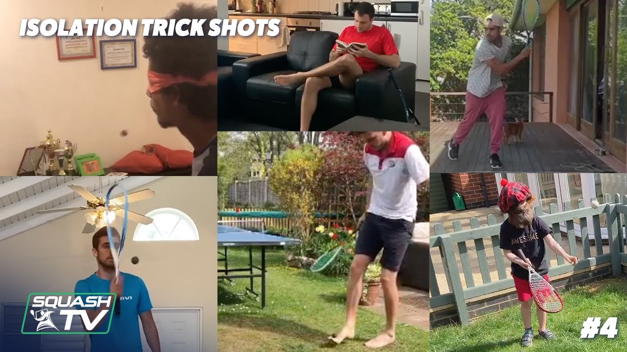 Squash Got Skills - Isolation Trick Shot Compilation 4 #SquashedInside ...