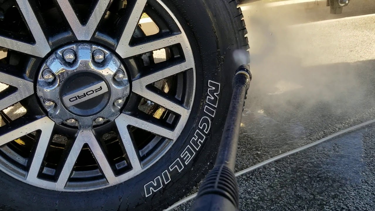 Ryobi 1600 PSI electric pressure washer test - YouTube