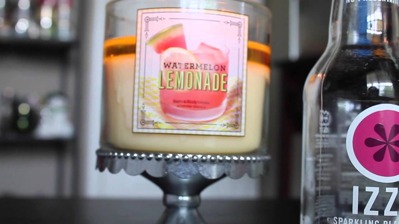 Bath And Body Works Watermelon Lemonade Candle Review Youtube