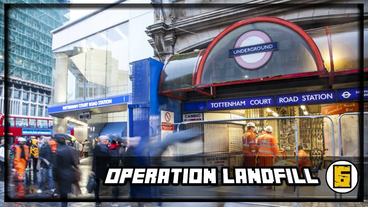 Inside the New TOTTENHAM COURT ROAD STATION in Minecraft | Operation ...