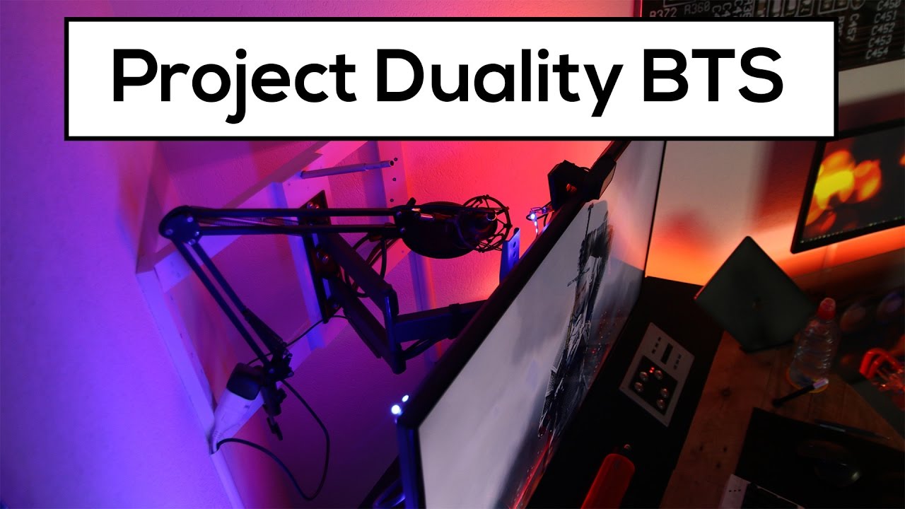 Watercooled Desk PC [Project Duality] - Behind The Scenes - YouTube
