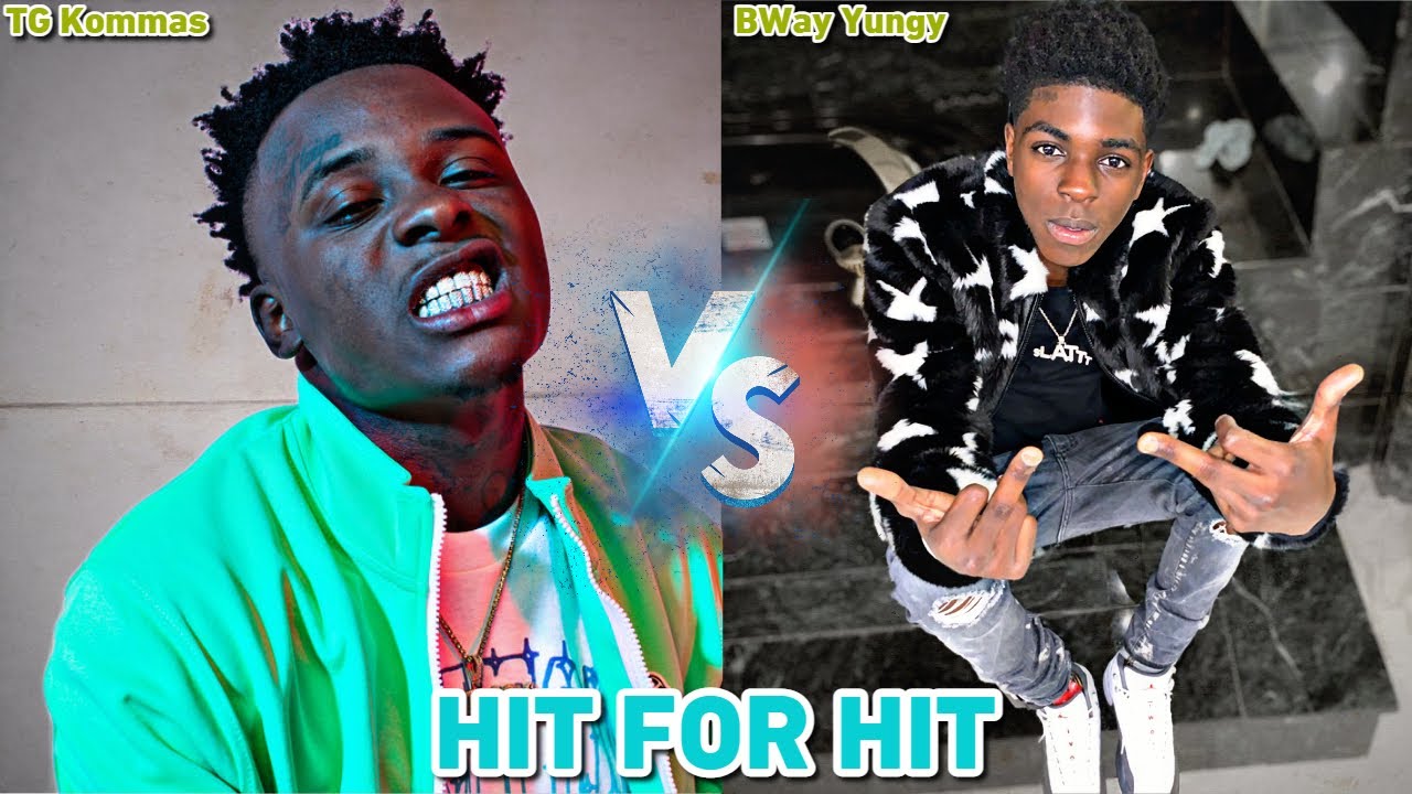 BWay Yungy Vs TG Kommas - Music War (NBA Vs Bleedas) - YouTube