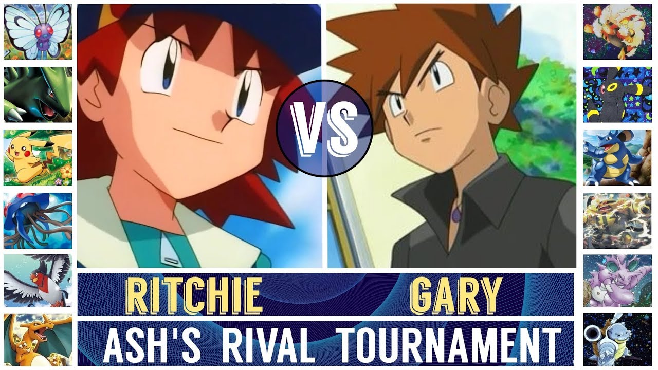 Gary vs. Ritchie (Pokémon Sun/Moon) - Ash's Rival Tournament ...