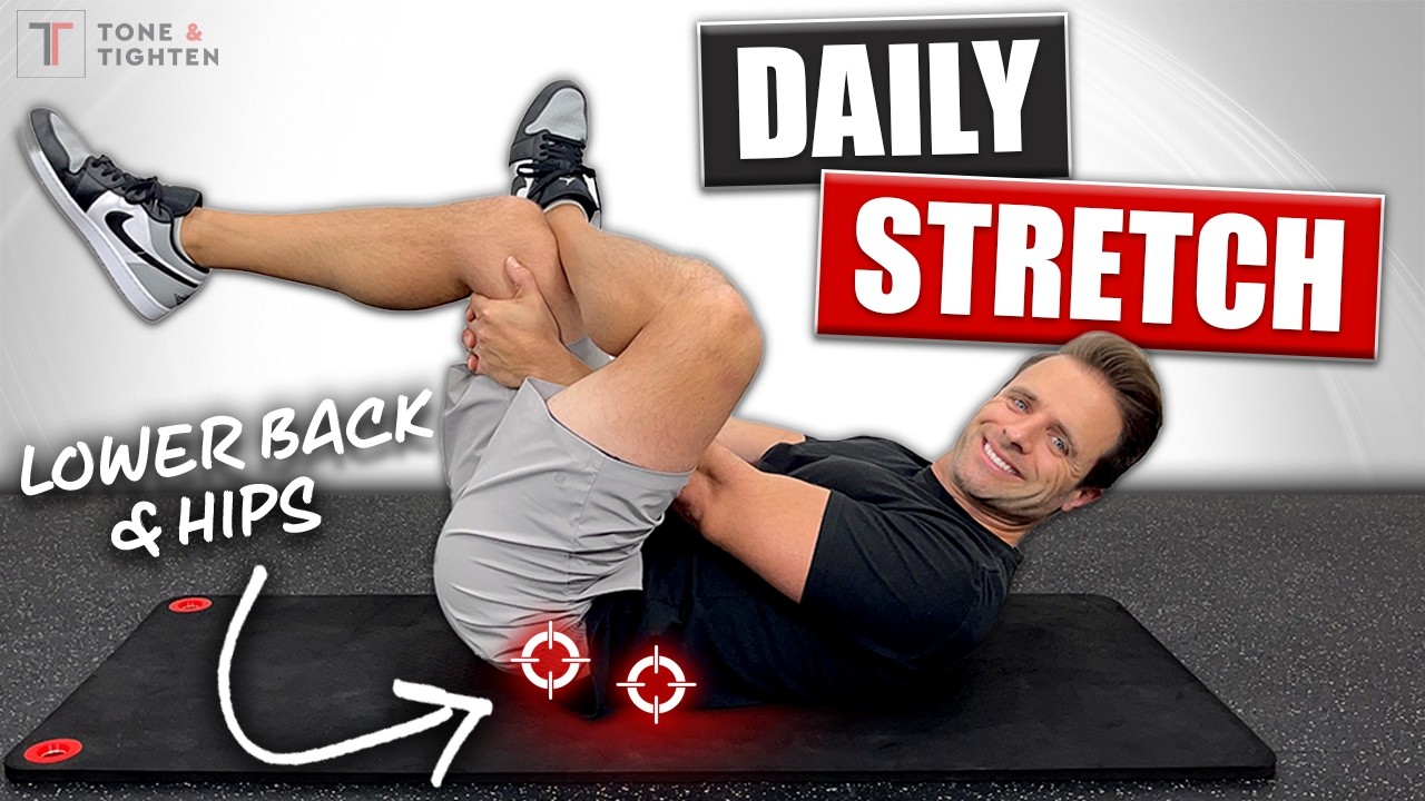 Unlock Your Lower Back And Hips! [Daily Stretching Routine] - YouTube