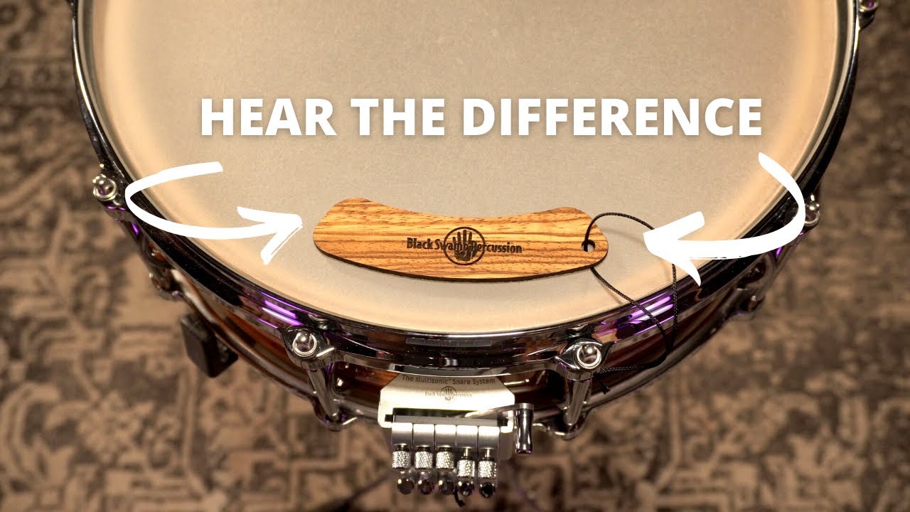 Wooden Snare Drum Dampener | BSDD Sound Sample - YouTube