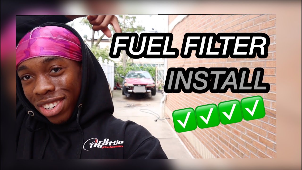 SUMMIT RACING FUEL FILTER INSTALL ON MY TURBO 6th GEN ACCORD - YouTube