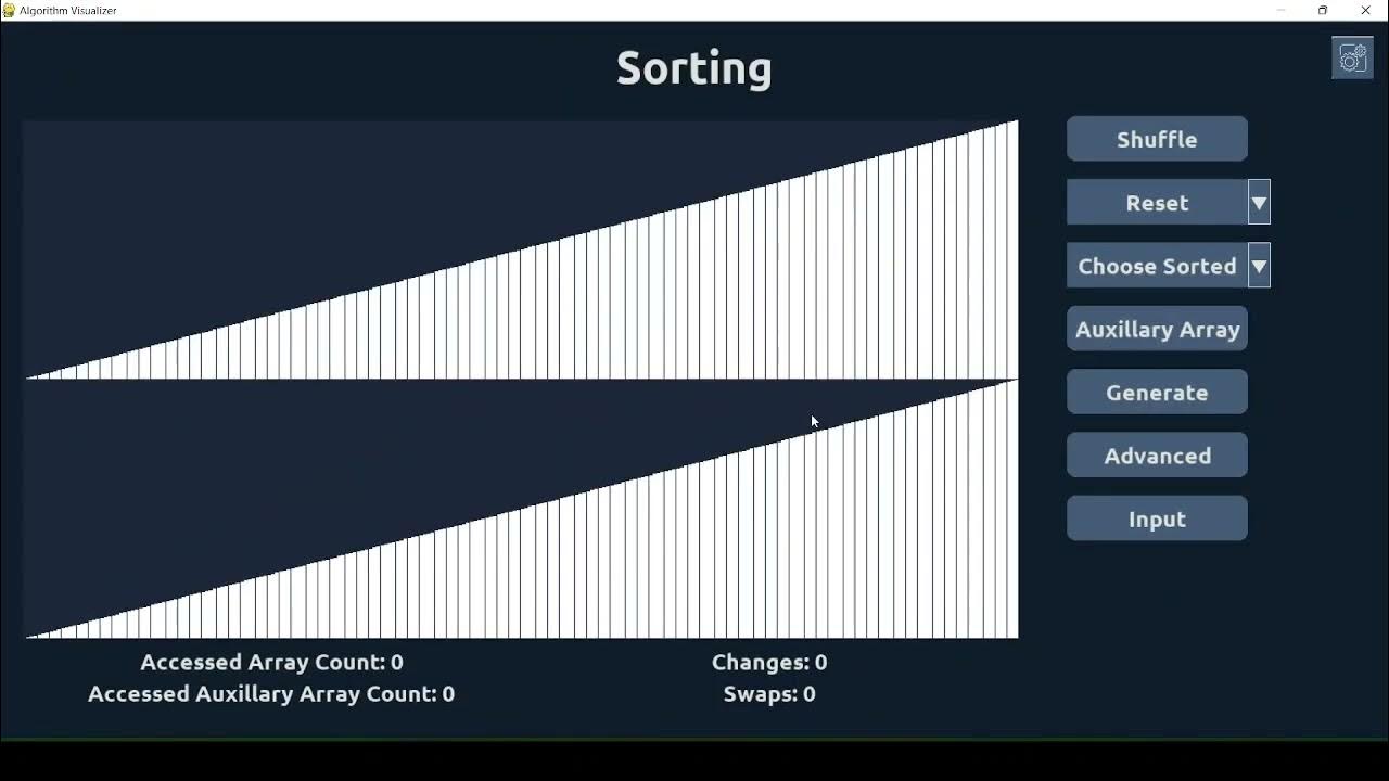 Sorting Visualizer - YouTube