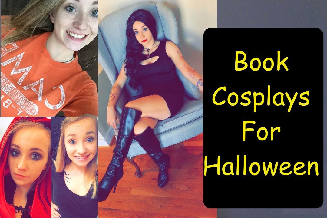 Book Character Cosplays For Halloween - YouTube