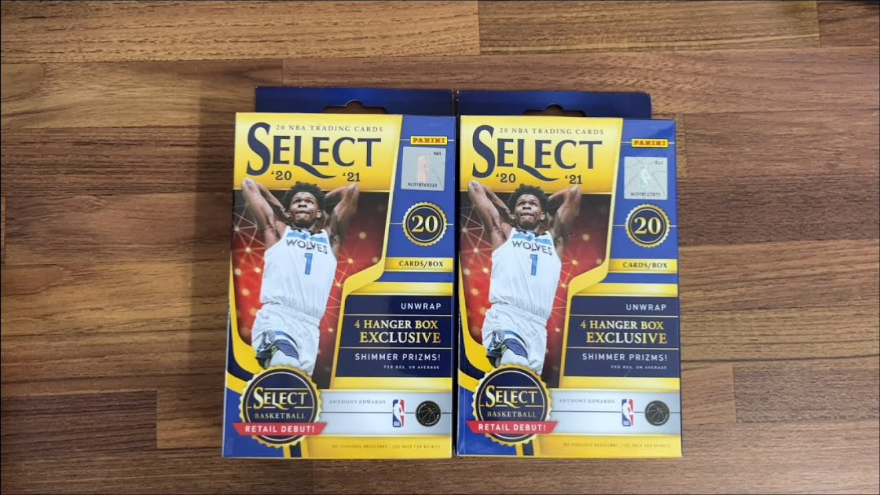 【開包系列】自幹兩盒Select Hanger驗個血統 NBA cards 球員卡 - YouTube
