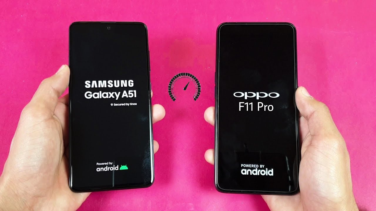 Samsung Galaxy A51 vs Oppo F11 Pro - Speed Test! - YouTube