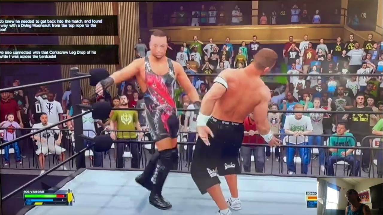 John Cena vs. Rob Van Dam on WWE 2K23 for Xbox - YouTube
