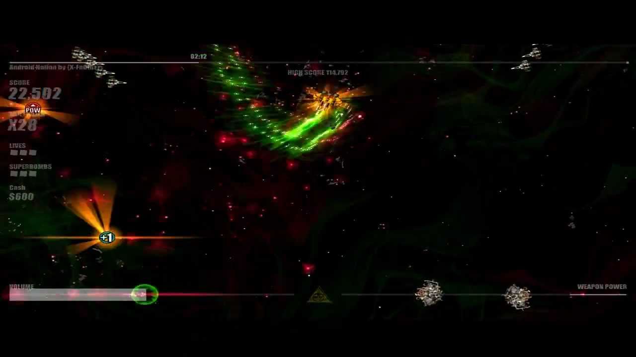 Beat Hazard Ultra (PC) Gameplay - Android Nation on Normal - YouTube