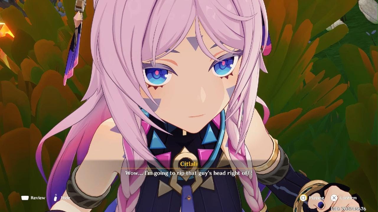 Genshin Impact citlali violence is adorable - YouTube