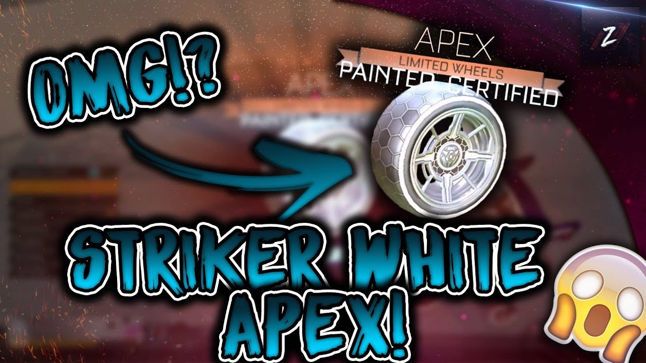 I GOT STRIKER WHITE APEX!! *NOT CLICKBAIT* | MOST EXPENSIVE ITEM ON ...