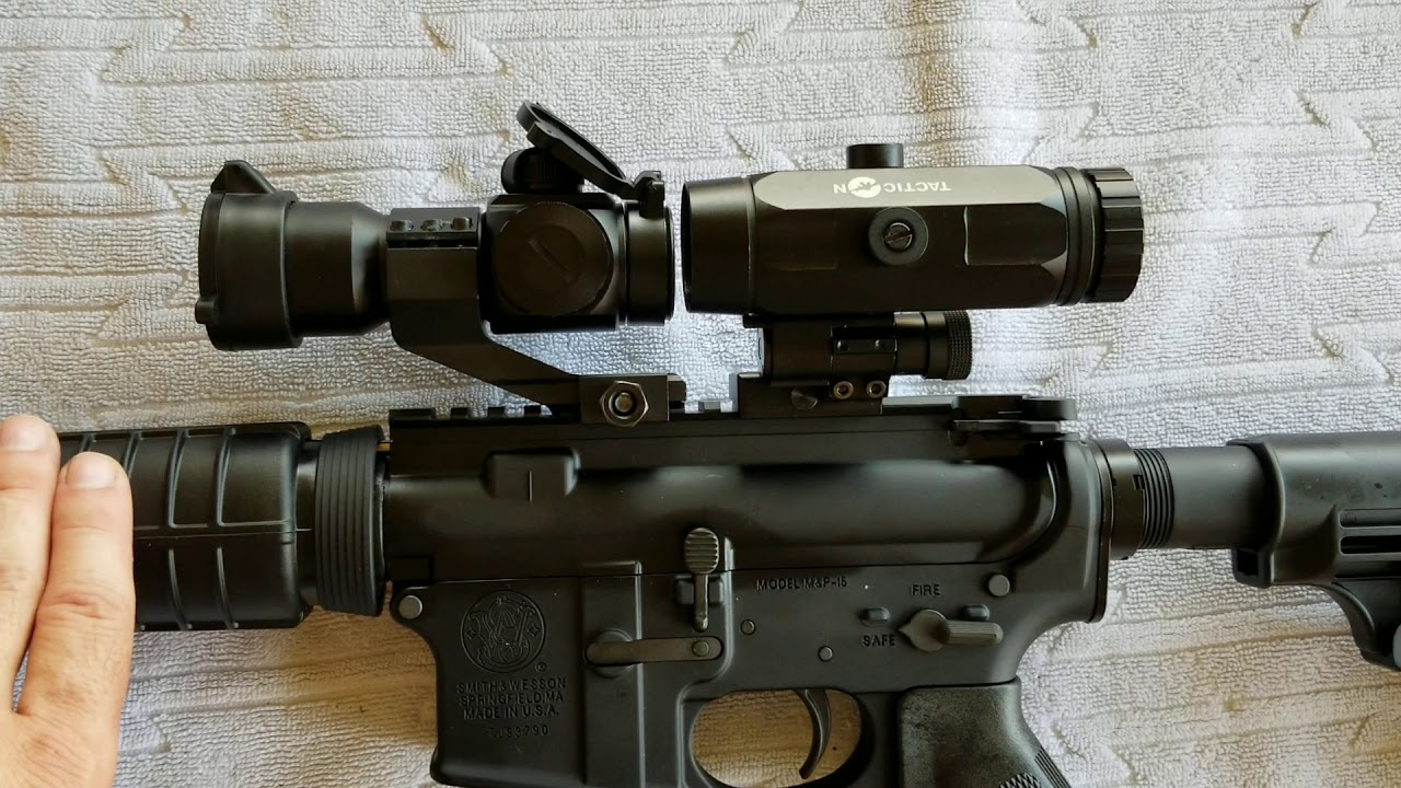 Tacticon Falcon v1 and Predator v1 on my M&P 15 Sport 2 - YouTube