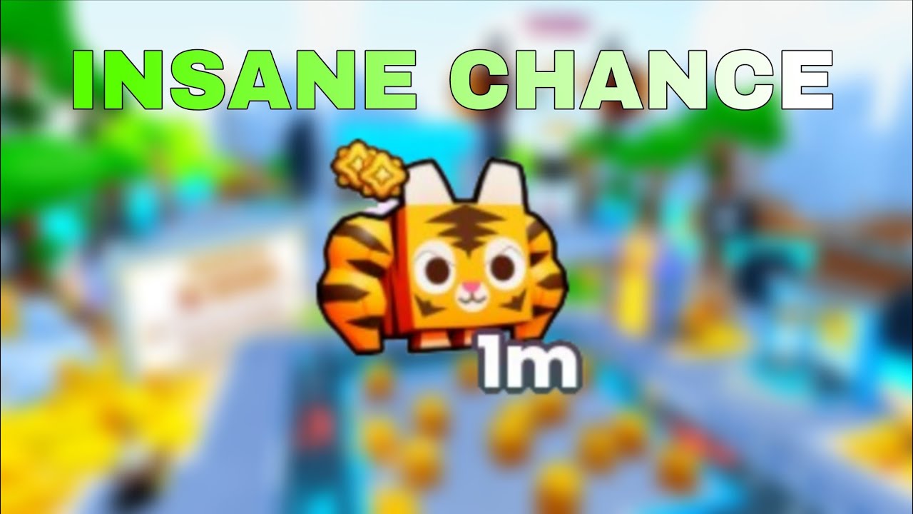 The new Buff Tiger Chances are Insane (Pet Simulator 99) - YouTube
