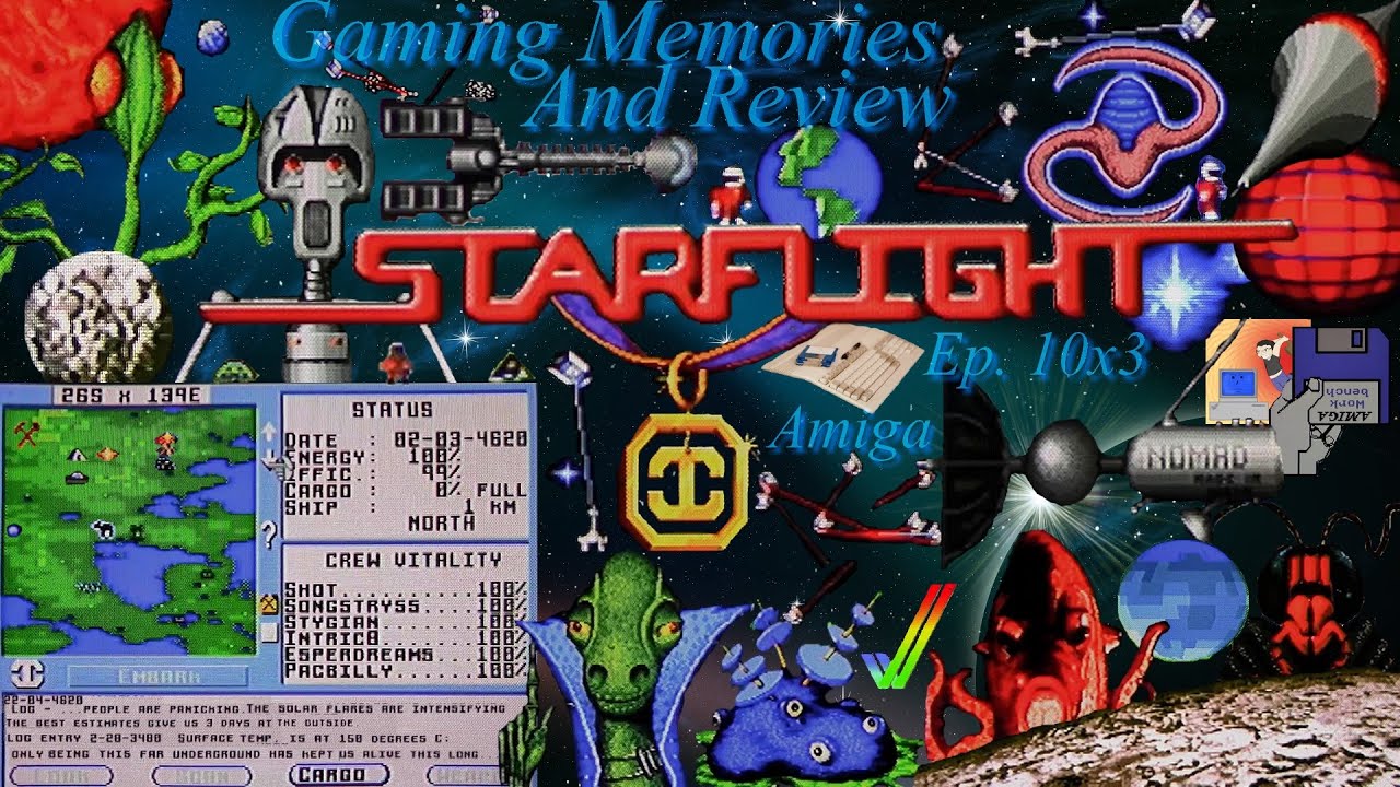 StarFlight - Amiga - Gaming Memories and Review - YouTube