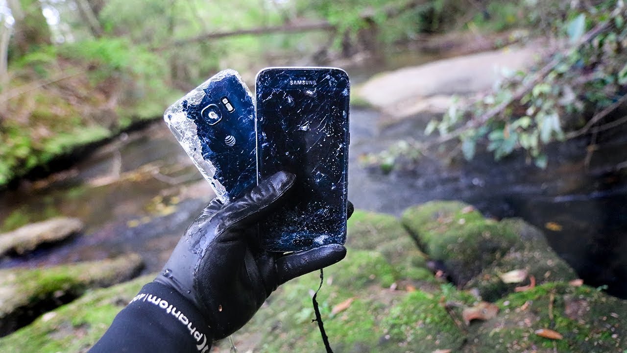 River Treasure: NEW Galaxy S7 Found in River!! (College Campus ...