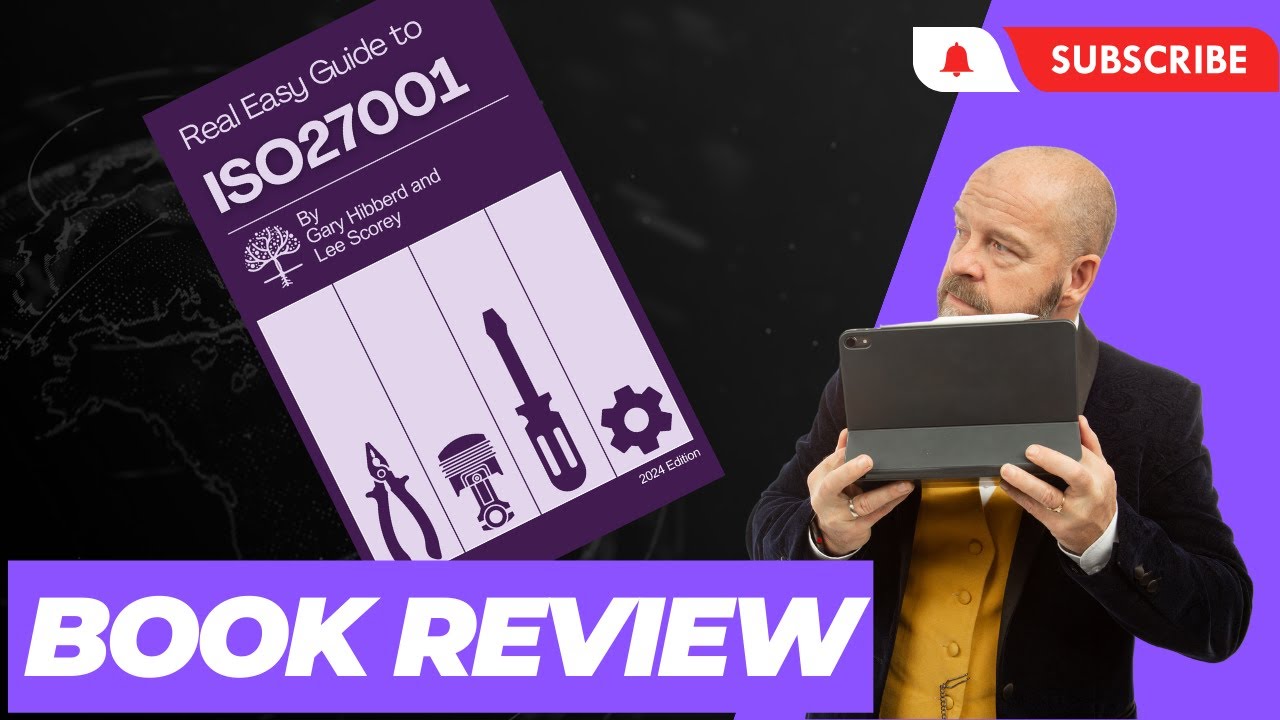 ISO27001 Real Easy Guide Book Review - YouTube