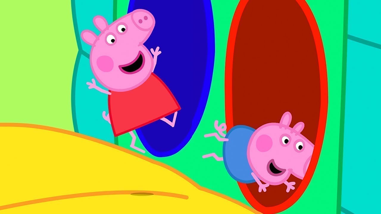 Peppa Pig Visits The Bouncy Maze | Peppa Pig Asia 🐽 Peppa Pig Full ...