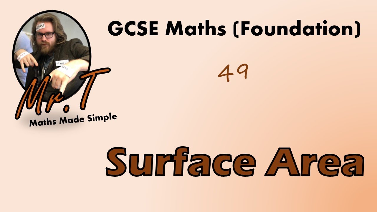 Surface Area | GCSE Maths (Foundation) - YouTube