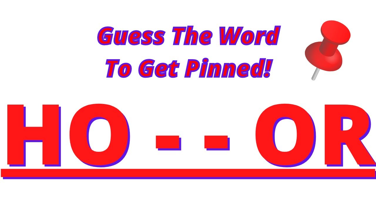 Challenge Guess The Word Get Pinned 9 YouTube challenge-guess-the-word-get-pinned-9-youtube