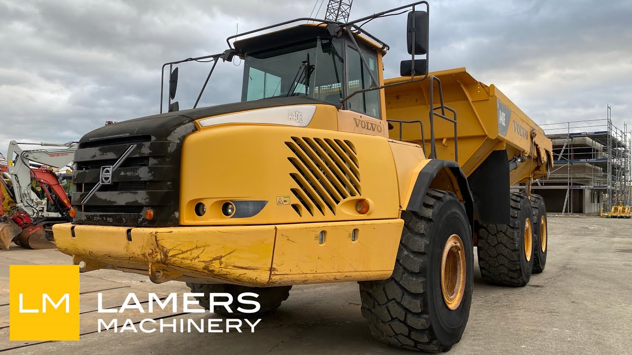 Volvo A25E in top condition for sale @ www.lamersmachinery.com - YouTube