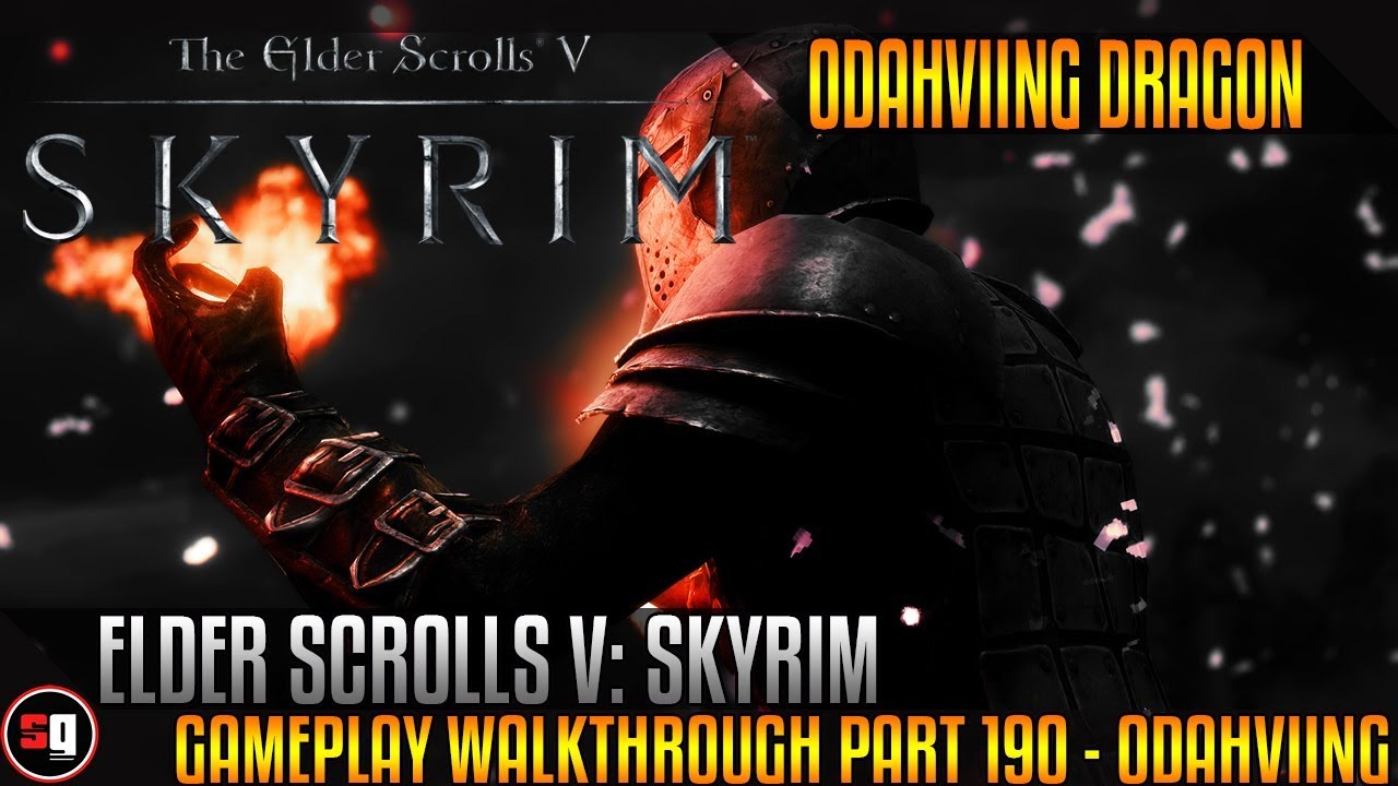 Elder Scrolls V: Skyrim Gameplay Walkthrough Part 190 - Odahviing - YouTube