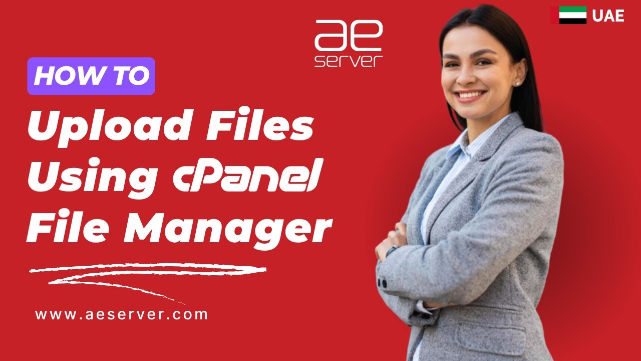 How to upload files via the cPanel File Manager with AEserver - YouTube