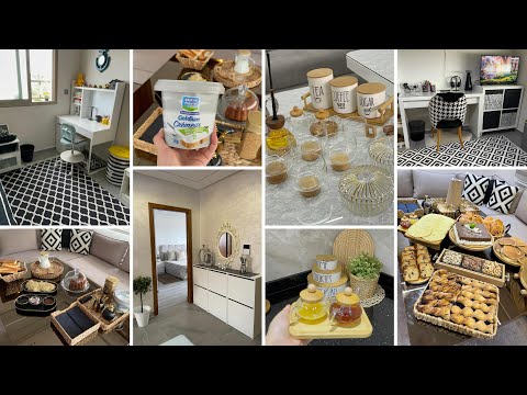 روتين صباحي💕جولة في غرف وليداتي💕طبيلة الكوتي لضيافي💕مشترياتي من عند ميلود