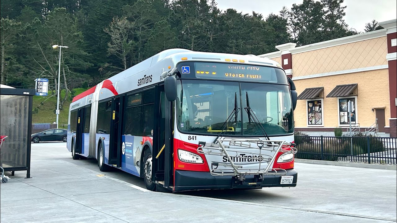 San Mateo County Transit District: 2019 New Flyer Xcelsior XD60 #841 on ...
