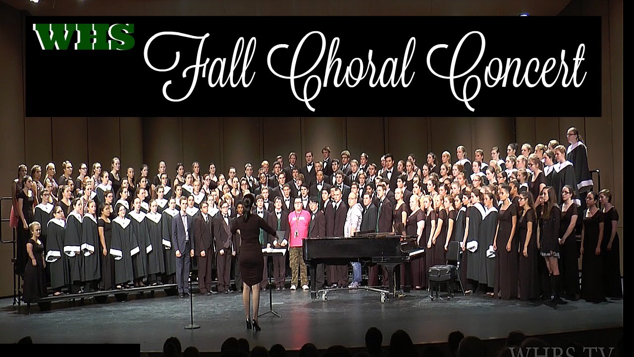 Fall Choir Concert 2015 - YouTube