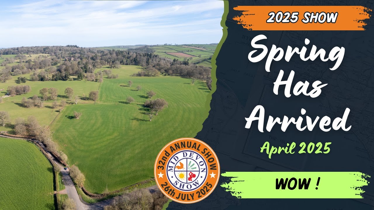 Spring at the Mid Devon Show Ground 2025 - YouTube