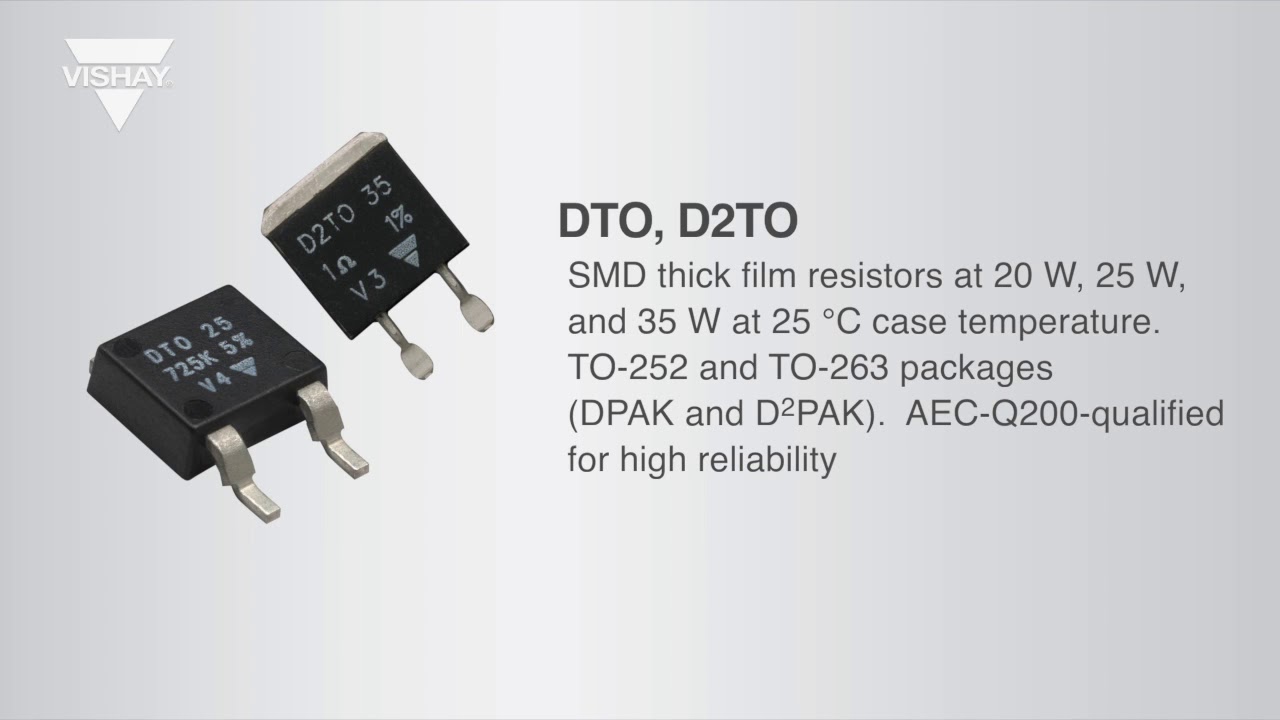 Resistors: Thick Film Power Resistors - YouTube