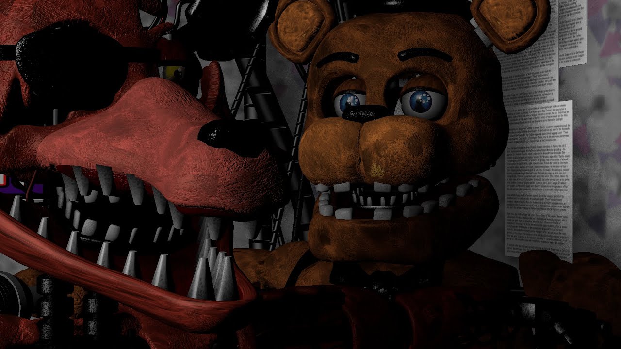 5 AM at Freddy's: The Prequel but they are t-posed [FNAF/SFM] - YouTube