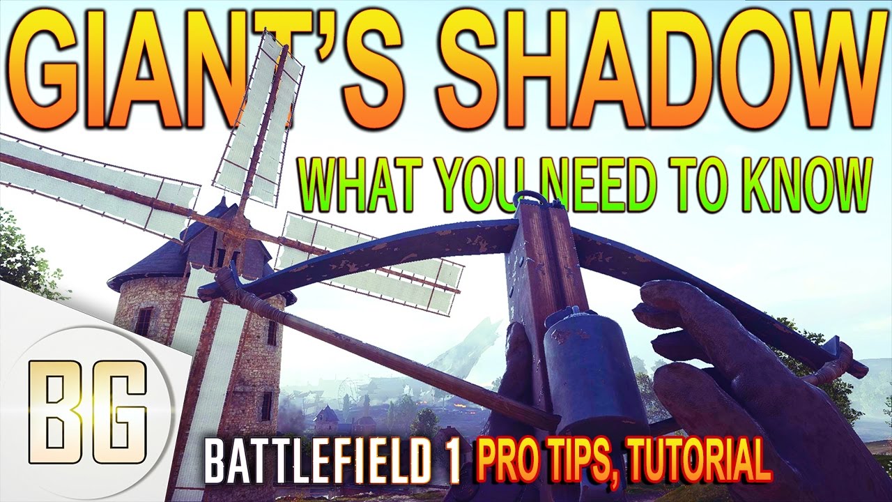 BF1 GIANT'S SHADOW OVERVIEW ( All Elite Locations, New Weapon, Behemoth ...